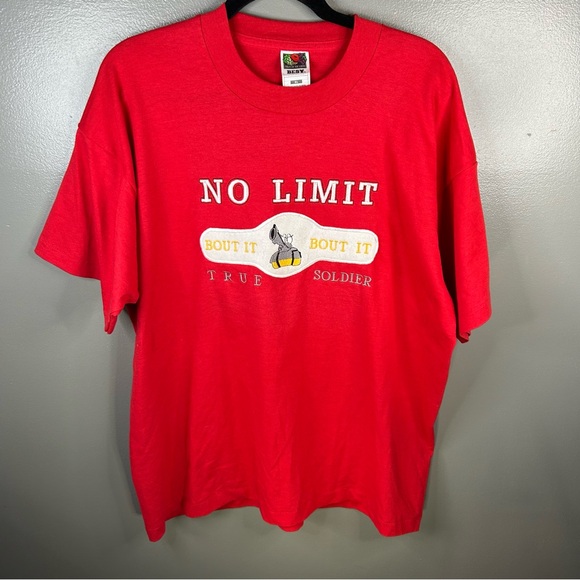 Fruit of the Loom | Shirts | Vintage 9s No Limit Records Embroidered ...